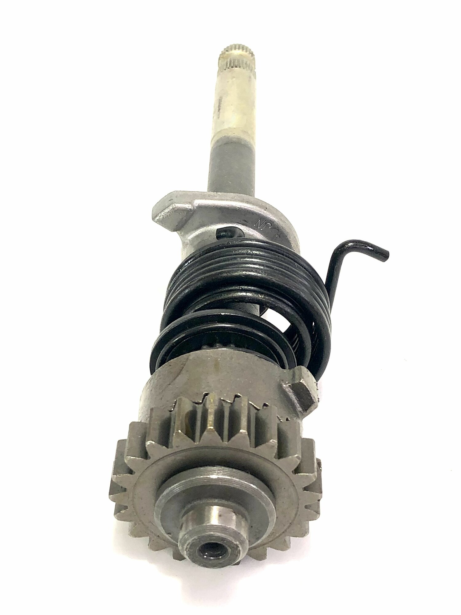 Вал пусковой (кикстартера) в сборе двигателя 139 FMB (152FMH) 110cc (205 мм.)