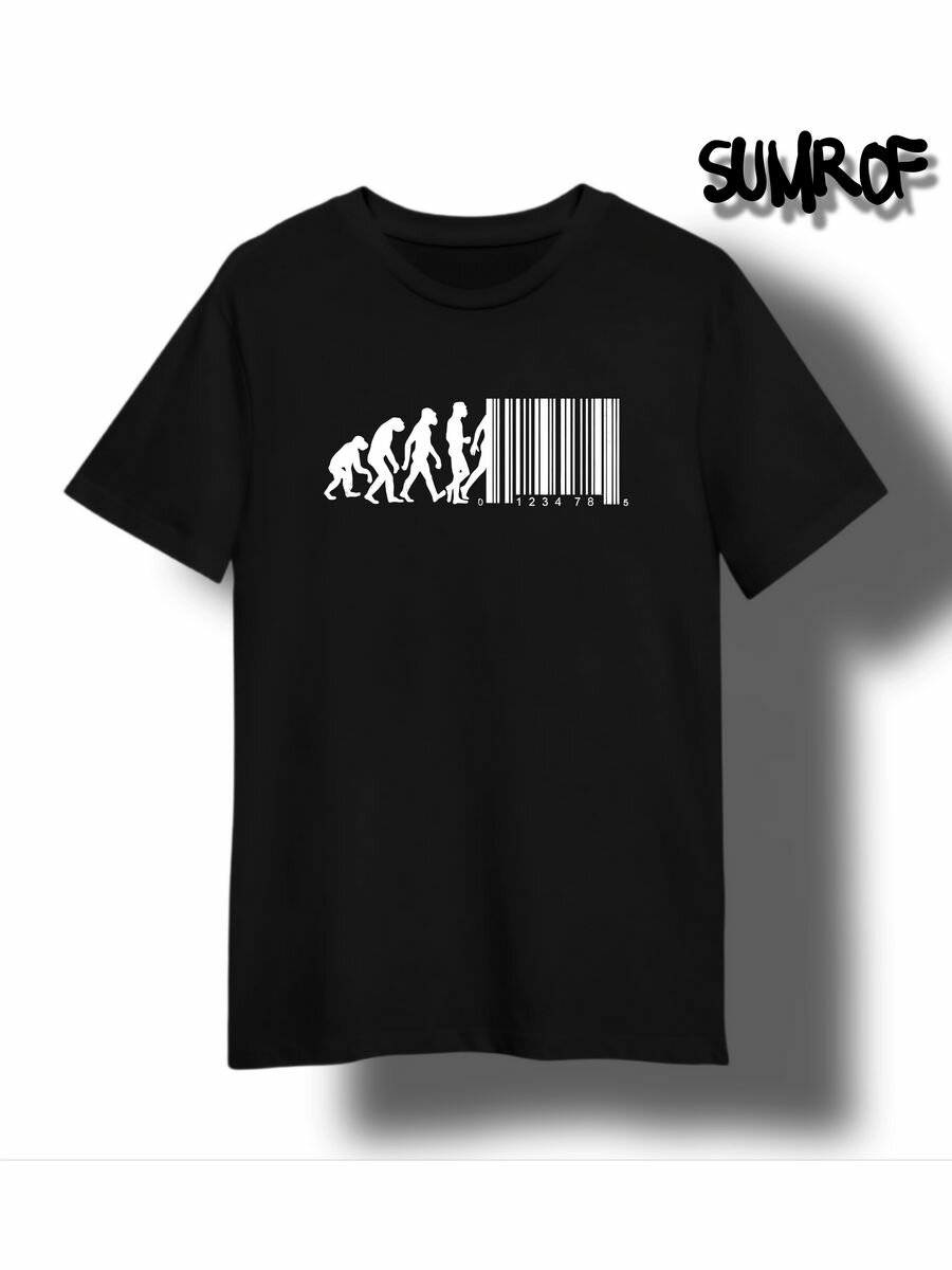 Футболка Zerosell эволюция evolution