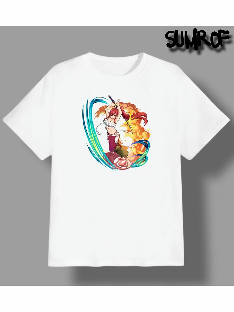 Футболка Хвост феи Эрза Скарлет