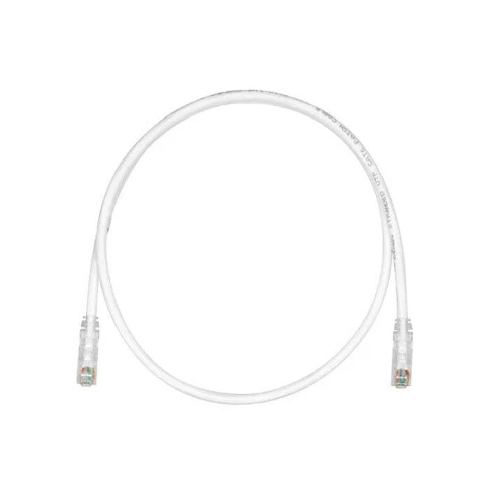 Патч-корд Panduit UTPSPL5MY UTP RJ-45 вил.-вилка RJ-45 кат.6 5м белый LSZH