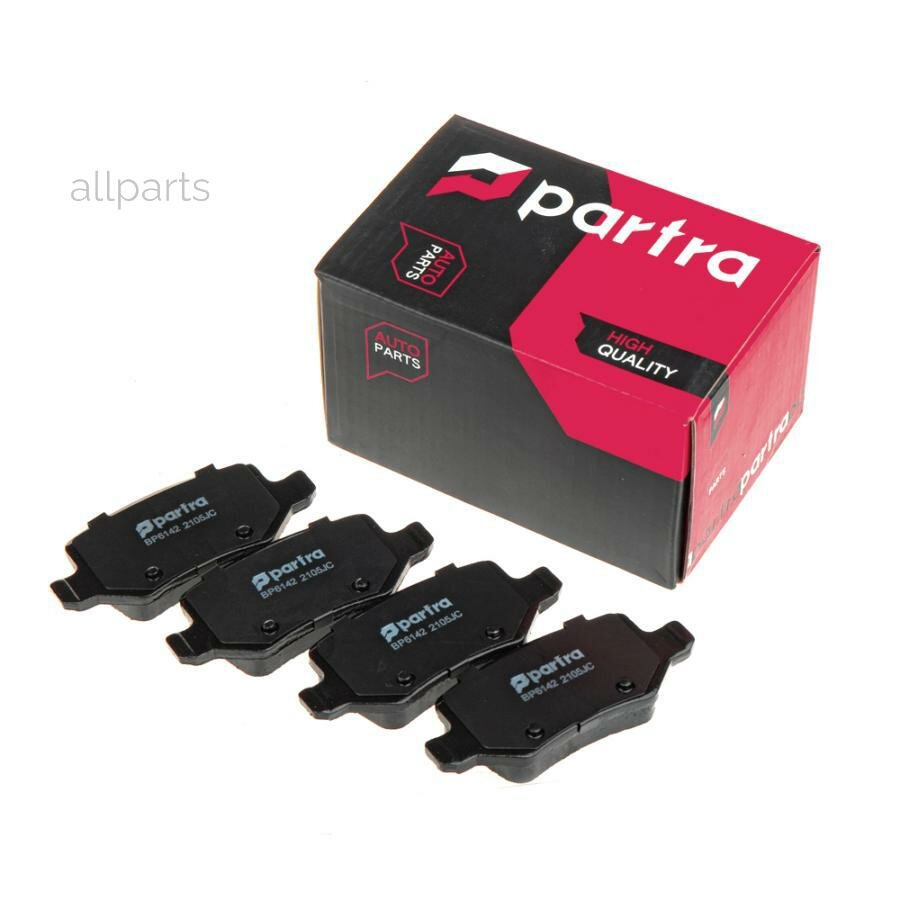 PARTRA BP6142 Колодки тормозные дисковые MERCEDES W168 7/97-8/04/W169 9/04->/W245 3/05->/Vaneo 2/02-> [Lucas]