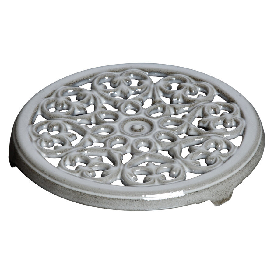 Подставка под горячее Staub Serving 23 см, чугун, серый графит, п/к, премиум качество