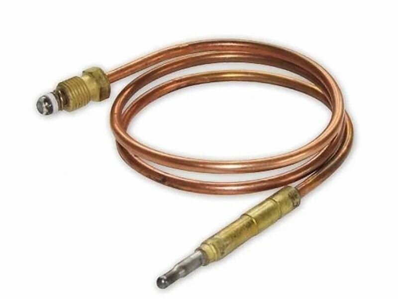 Термопара АОГВ L- 600мм. для автоматики SIT , оголовок тип А2 (без резьбы), штуцер М9*1