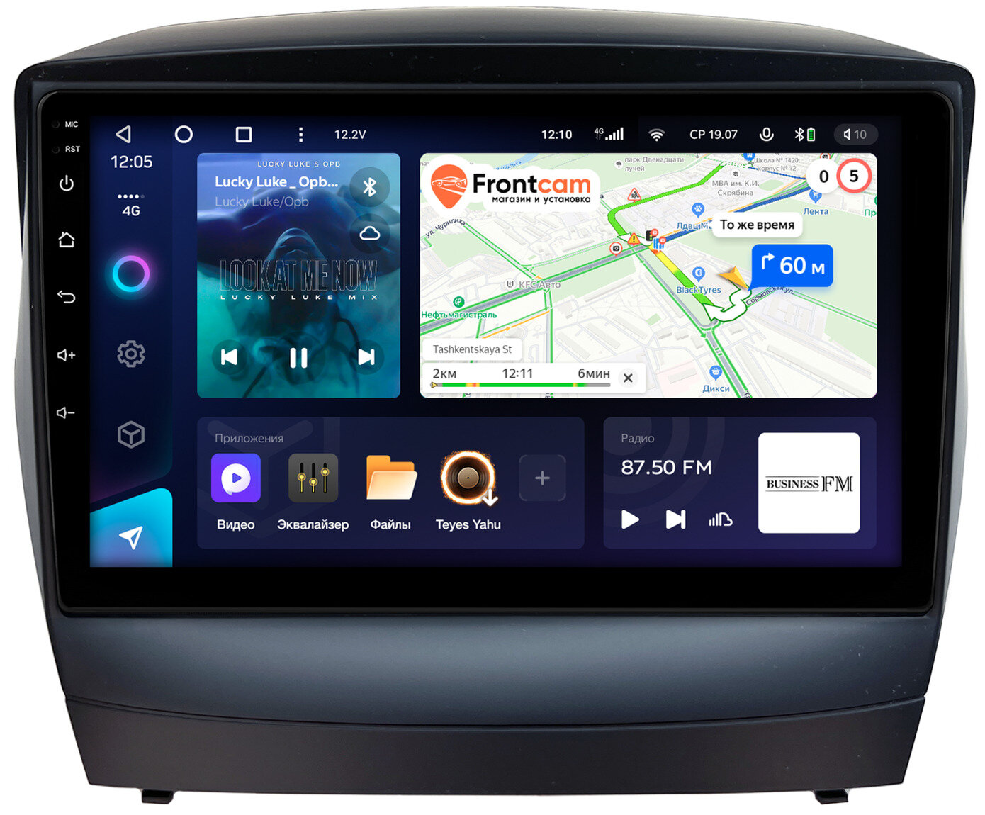 Штатная магнитола Hyundai ix35, Tucson 2 2009-2015 (авто с камерой) Teyes CC3 6/128 9" RM-9180 Android 10 (4G-SIM, DSP, QLed)