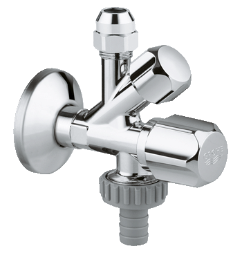 Комбинированный угловой вентиль Grohe 1/2 22036 000 (22036000)