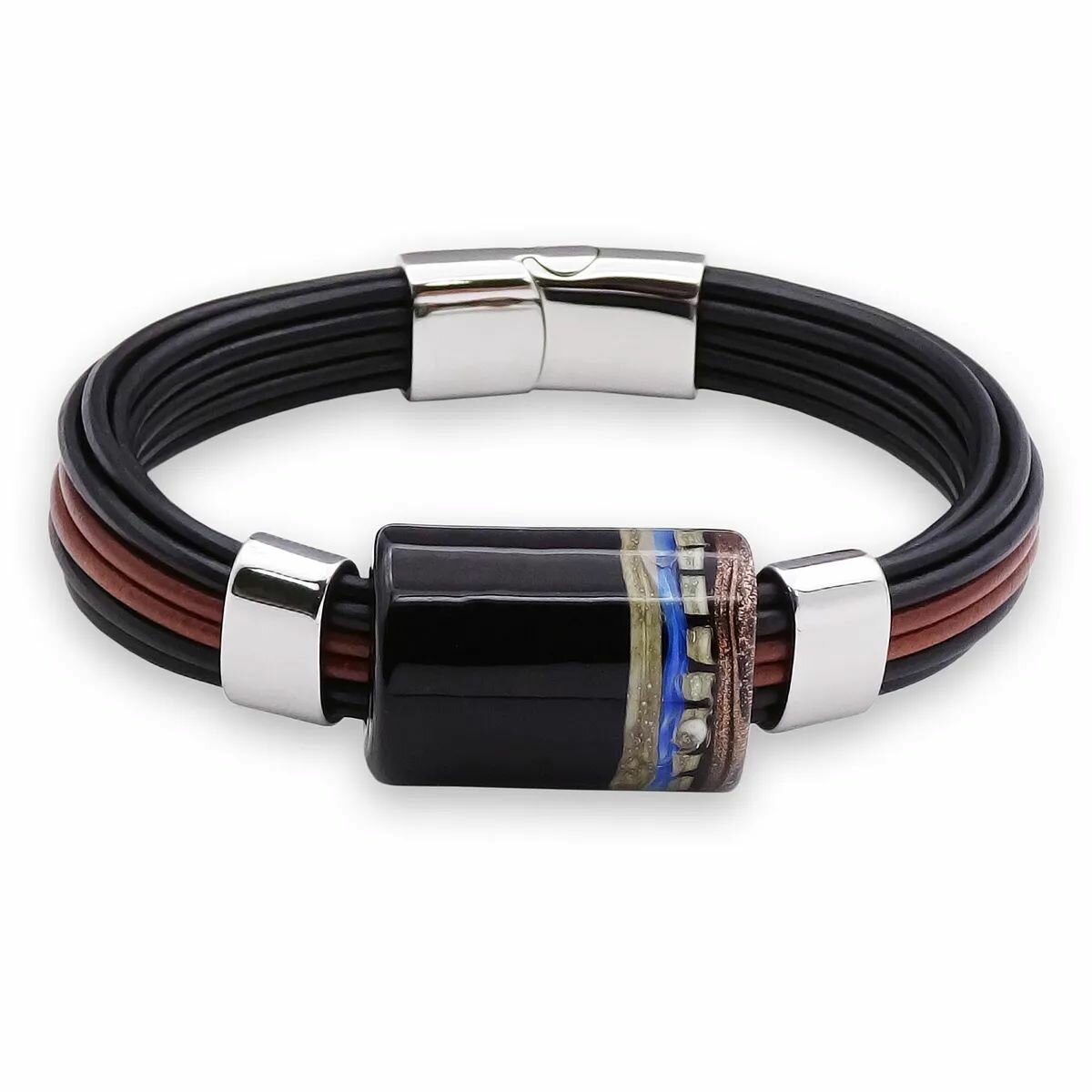 Браслет, муранское стекло, стекло