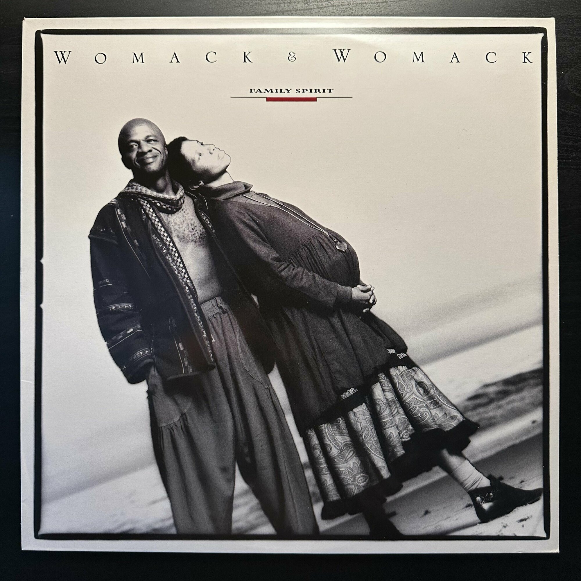 Виниловая пластинка Womack & Womack Family Spirit (Европа 1991г.)