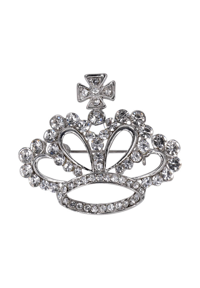 Брошь, стразы