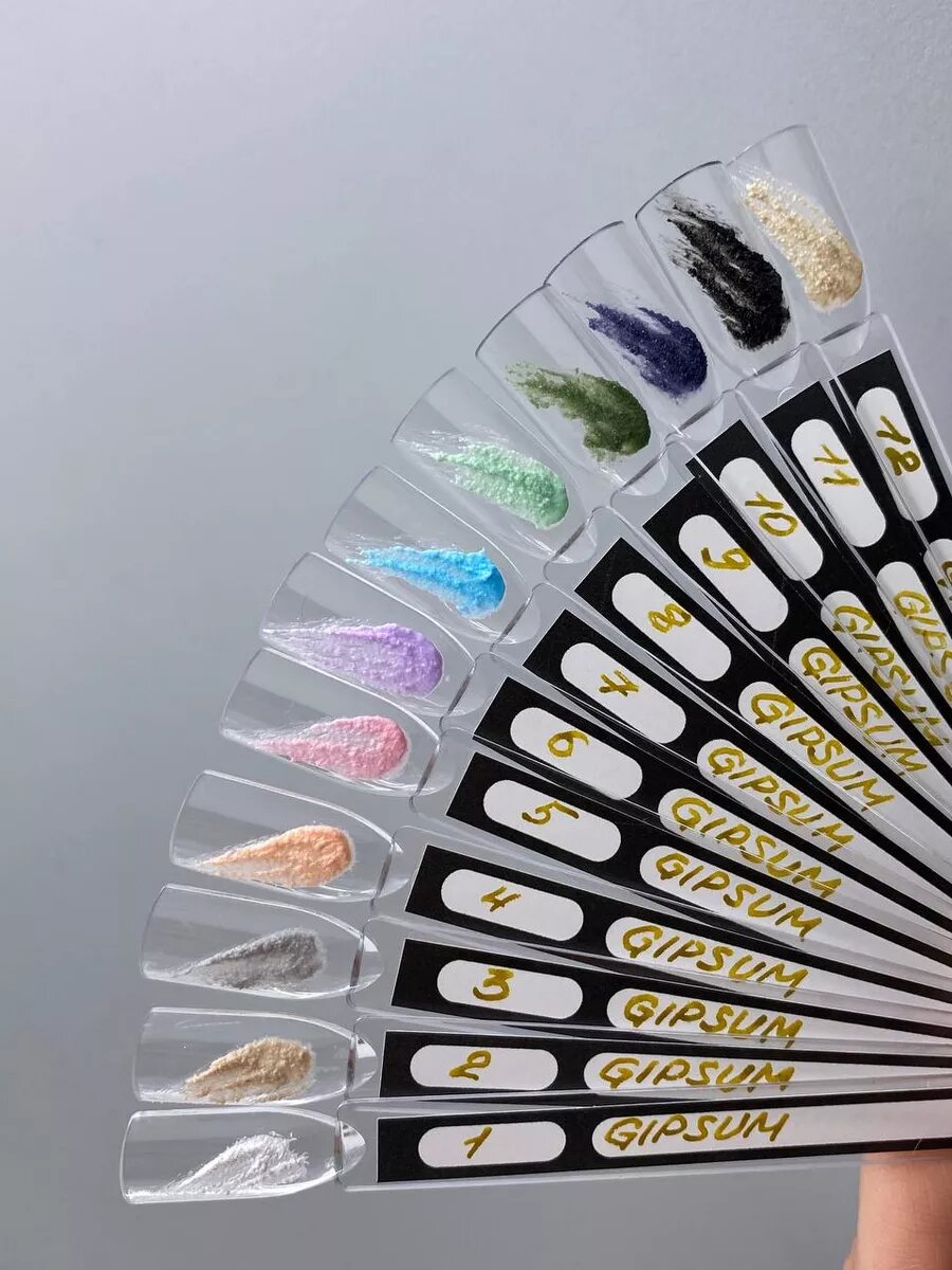 Гипсовый фактурный гель для дизайна ногтей Gypsum