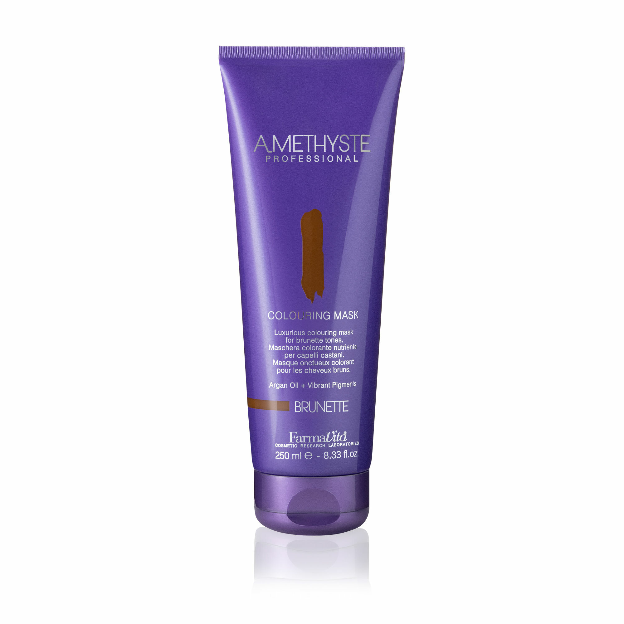 Amethyste colouring mask Brunette Оттеночная маска для волос Брюнет 250мл