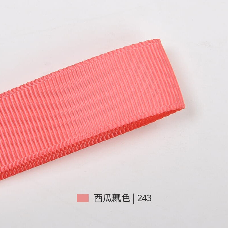 Лента подарочная Yao Ming, полиэстер, красная, с резьбой, 3,8 см