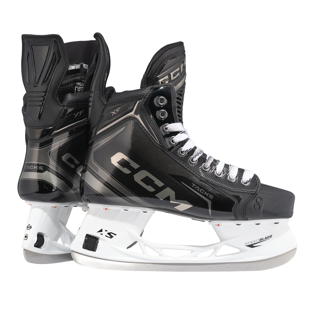 Коньки хоккейные подростковые CCM SK TACKS XF IN REGULAR, 36 размер, 3 US, профессиональный, черный