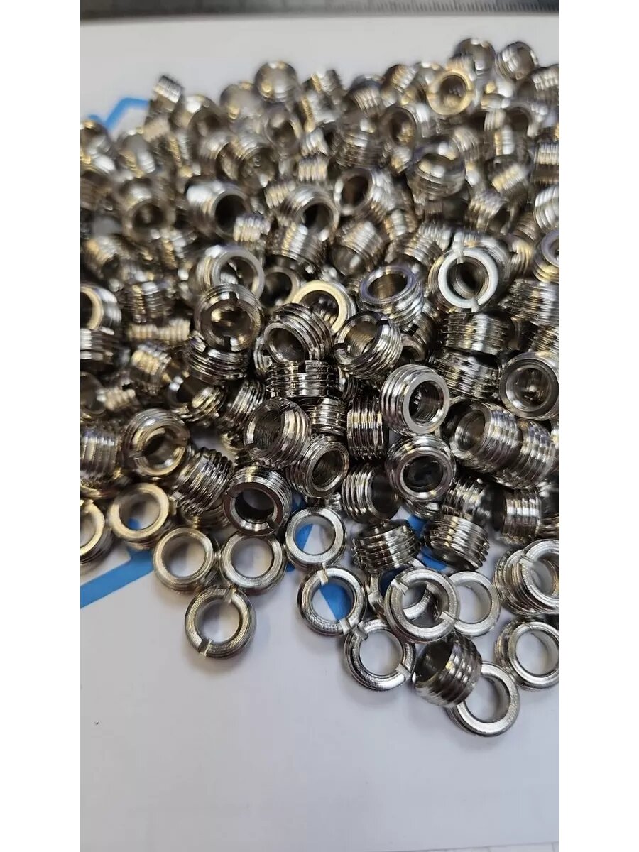 Футорка металлическая. Д10*5*5мм. (ФМ-02) 100 штук