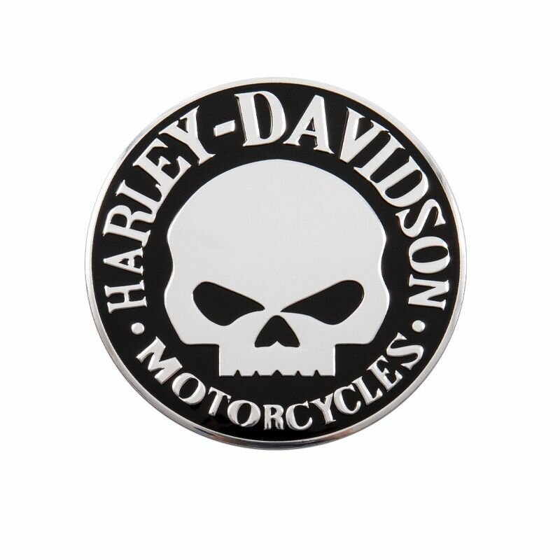 Металлическая наклейка на авто harley davidson шильдик