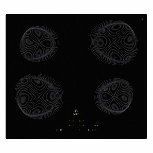 Индукционная варочная панель LEX EVI 640 R2 BL, независимая, черный
