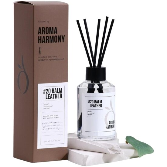 Ароматический диффузор Aroma Harmony №20 Balm & Leather, 100 мл
