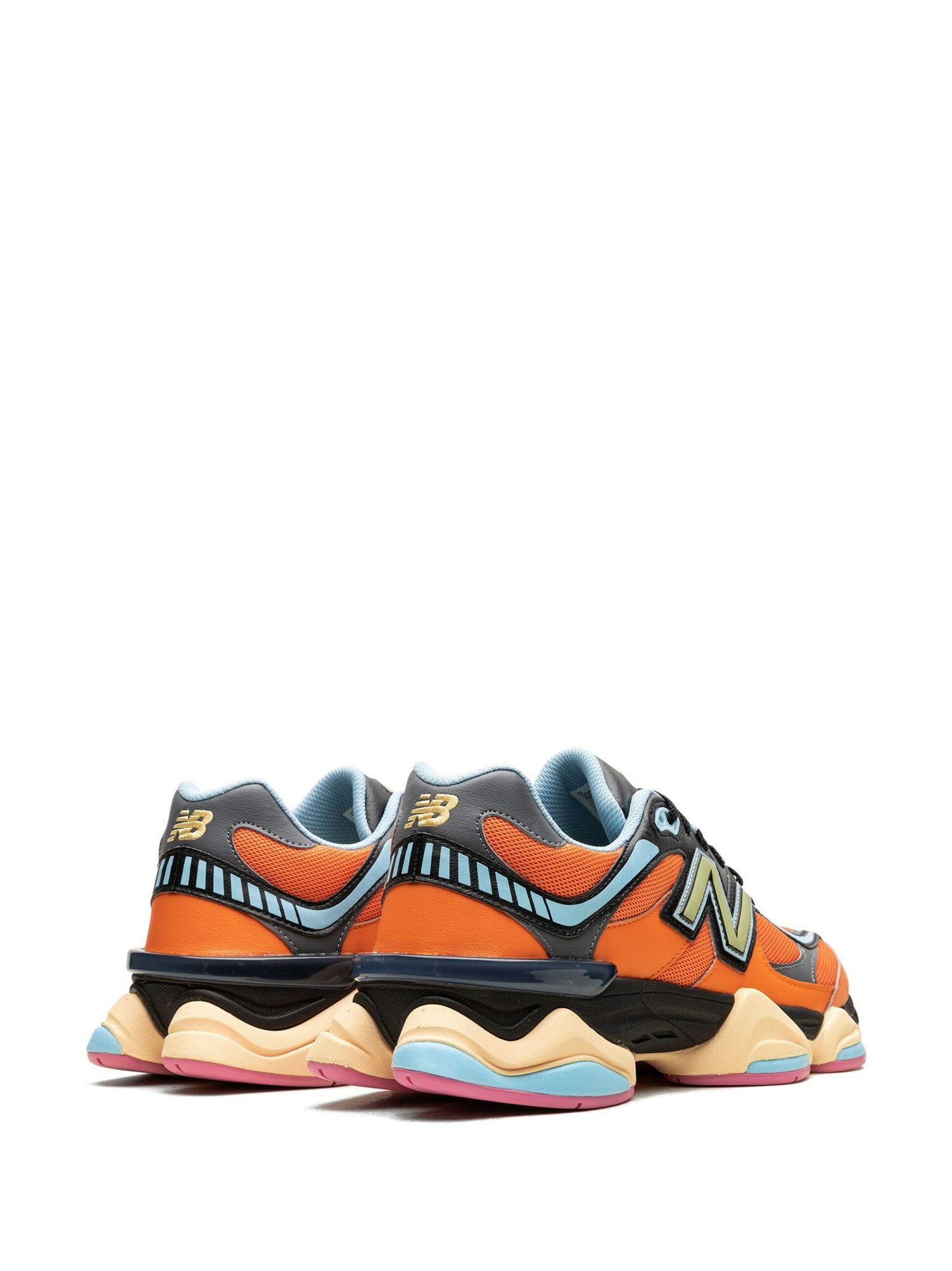 Кроссовки New Balance 9060 Sun Glow, размер 10,5 US, оранжевый — фото 1