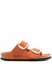 Шлёпанцы Birkenstock Arizona, размер 40 EU, зеленый/оранжевый