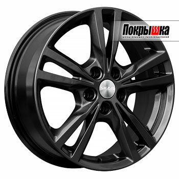 Диски литые SKAD Мельбурн 7.0х17/5х114.3 D67.1 ET45.0, Черный матовый