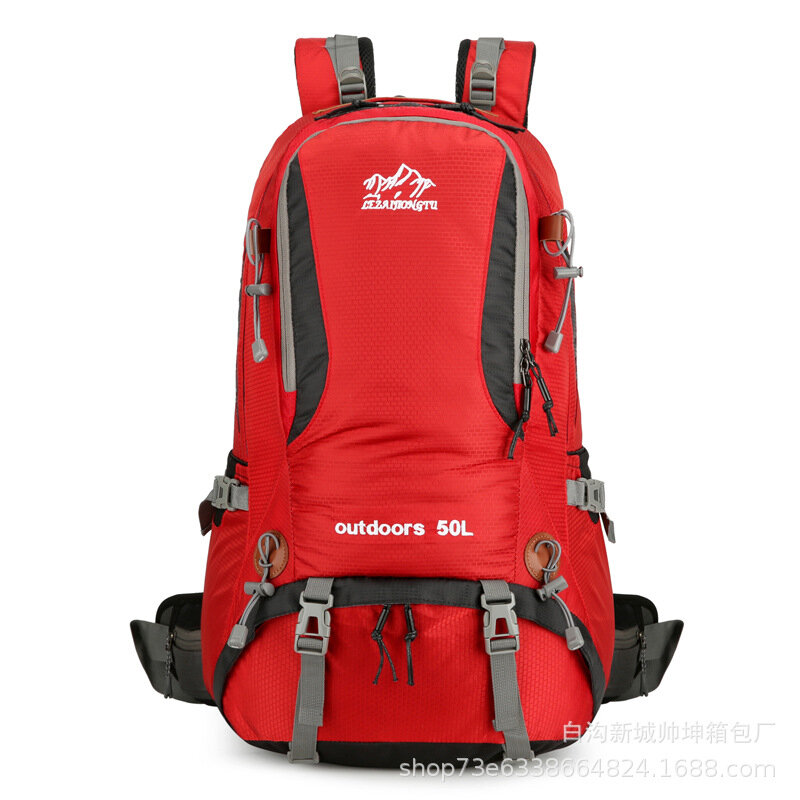 Альпинистская сумка, 50л, красная