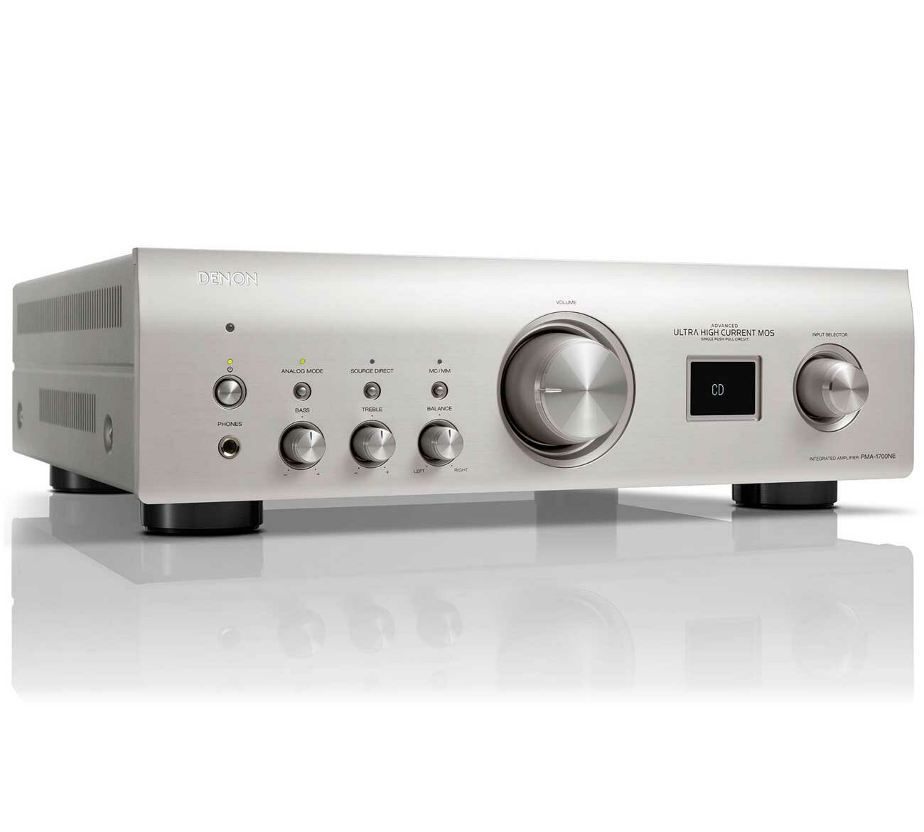 Интегральный стереоусилитель Denon PMA-1700NE Silver