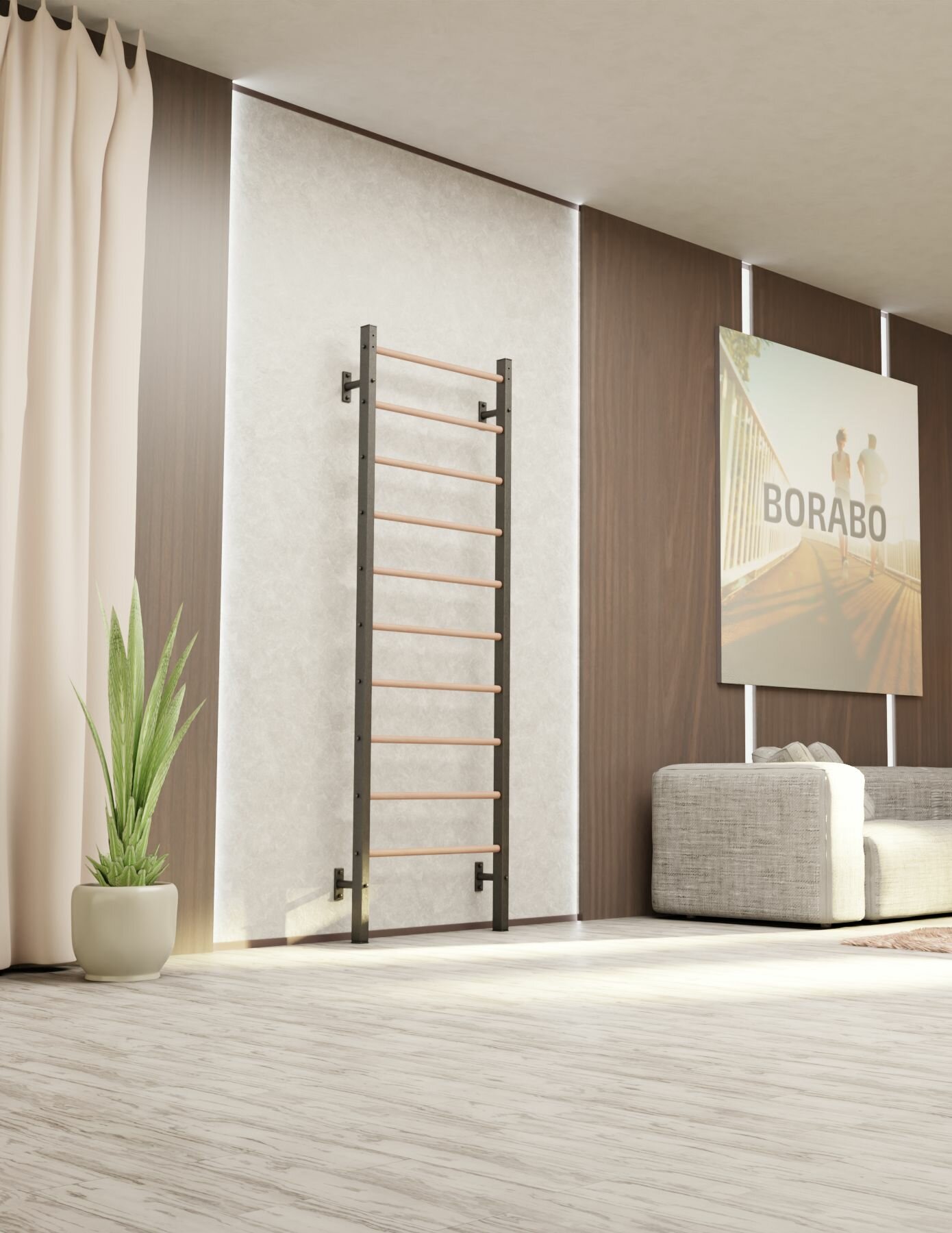 Шведская стенка Гибрид BORABO