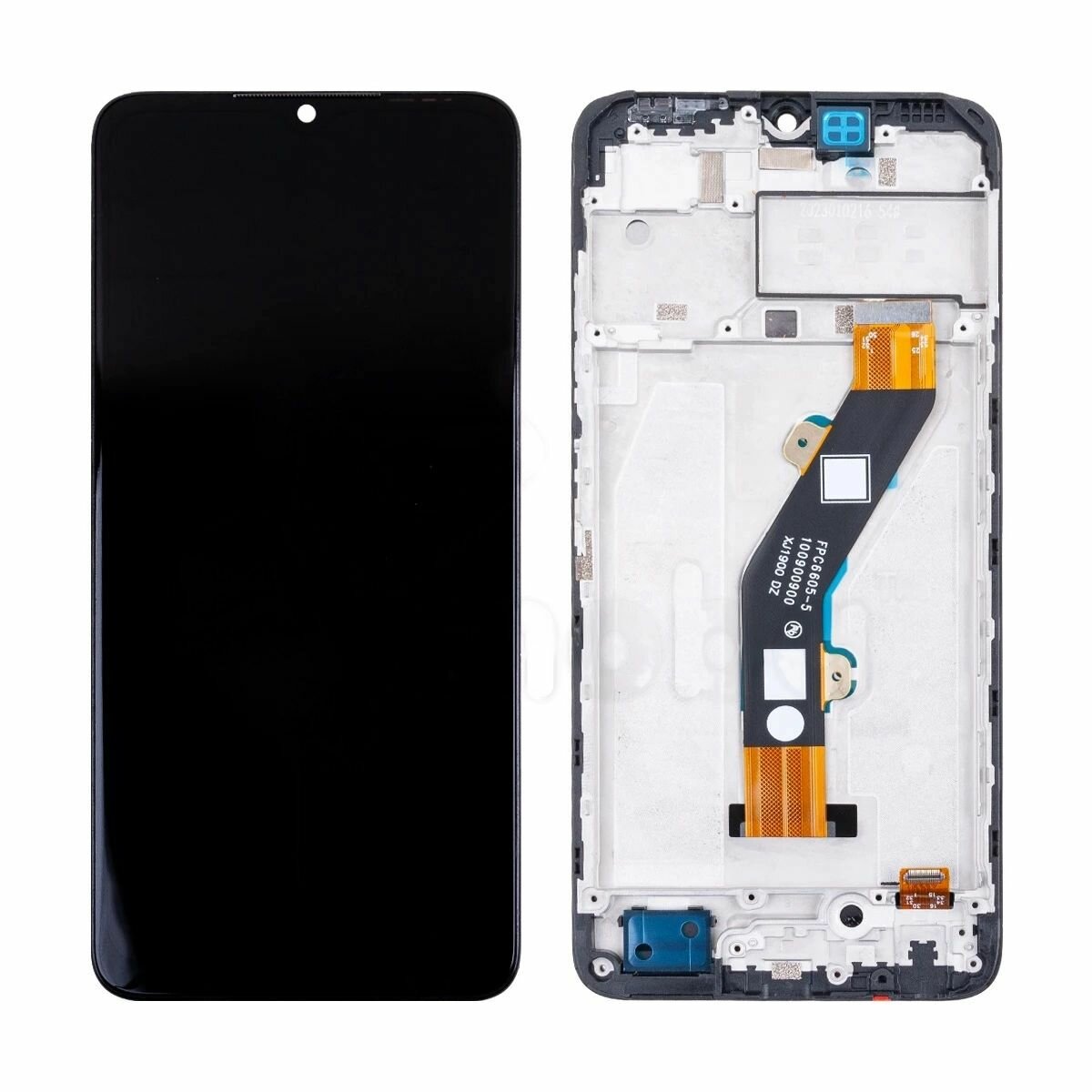 Дисплей для Tecno Spark 10 4G (KI5q) в рамке премиум (OR)