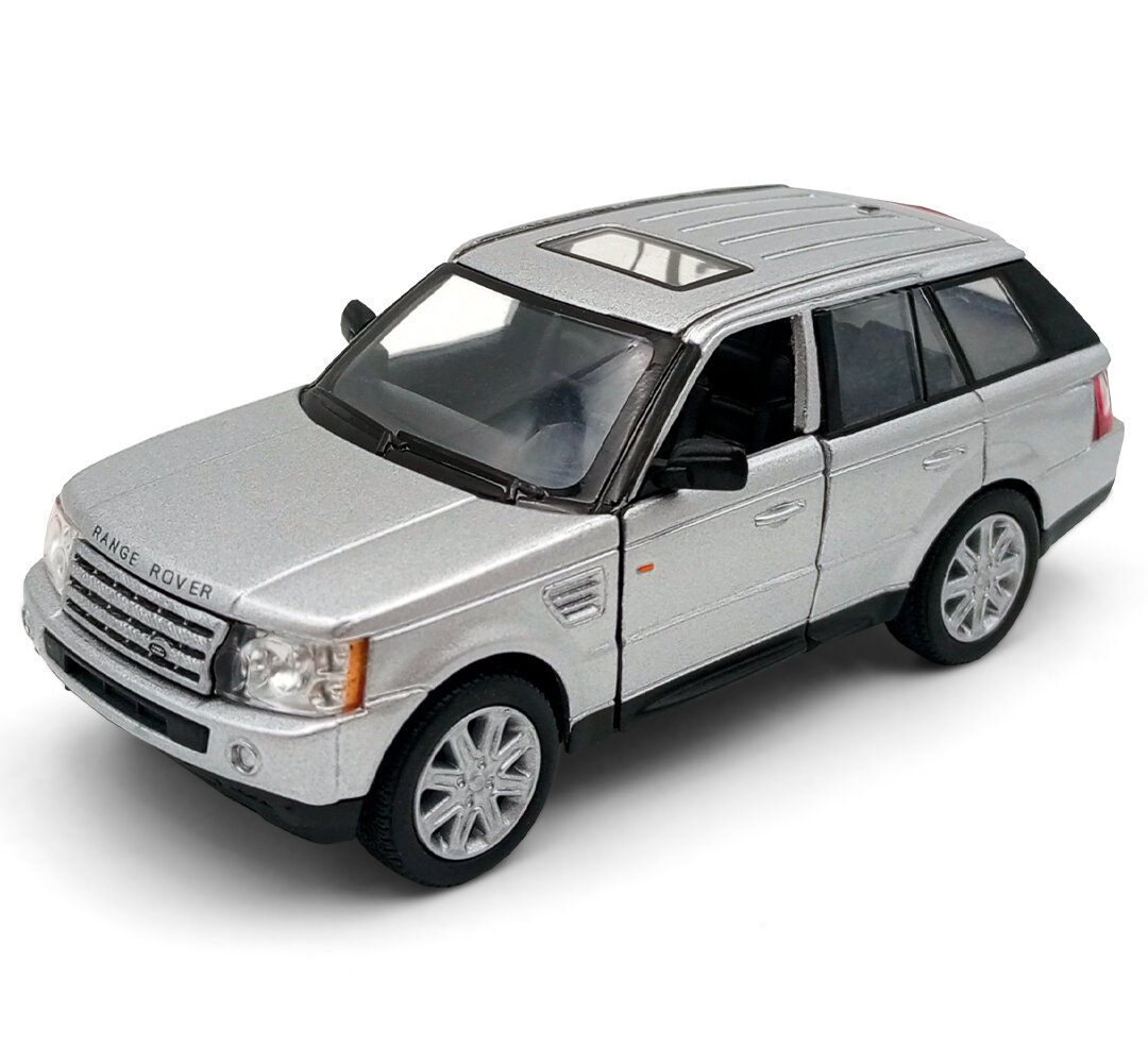 Игрушка масштабная модель авто 1:38 RANGE ROVER Sport серебристый