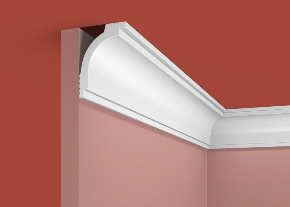 Карниз Cosca Экополимер KX048 В50хШ70хД2000 мм / Коска.