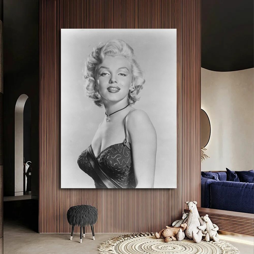 Картина ВсеКартины. тут "Мерлин Монро", на холсте, на подрамнике, 20x30 см