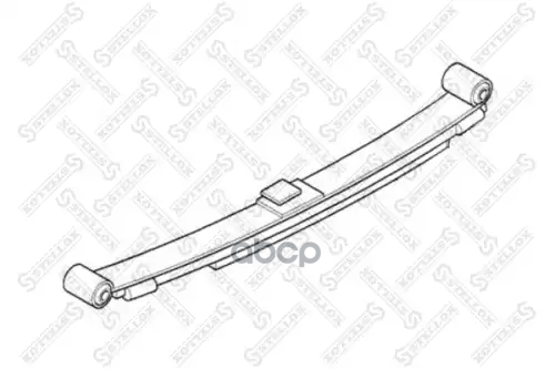 Рессора зад.61 275 08 Ford Transit Model 190L LWB/190EF 3-лист.(2+1) 91-00 Stellox арт. 1200009SX