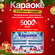 Диск USB "Караоке Новый год" лучшее, 5000 песен, Флешка 64 ГБ, черный