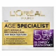 Антивозрастной укрепляющий крем для лица дневной Аgе Sресiаlist 55+ с маслом камелии и пептидами 50 мл (Франция)