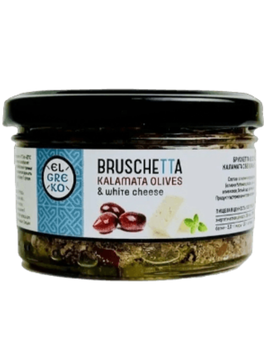 Брускетта из оливок с белым сыром каламата 150г