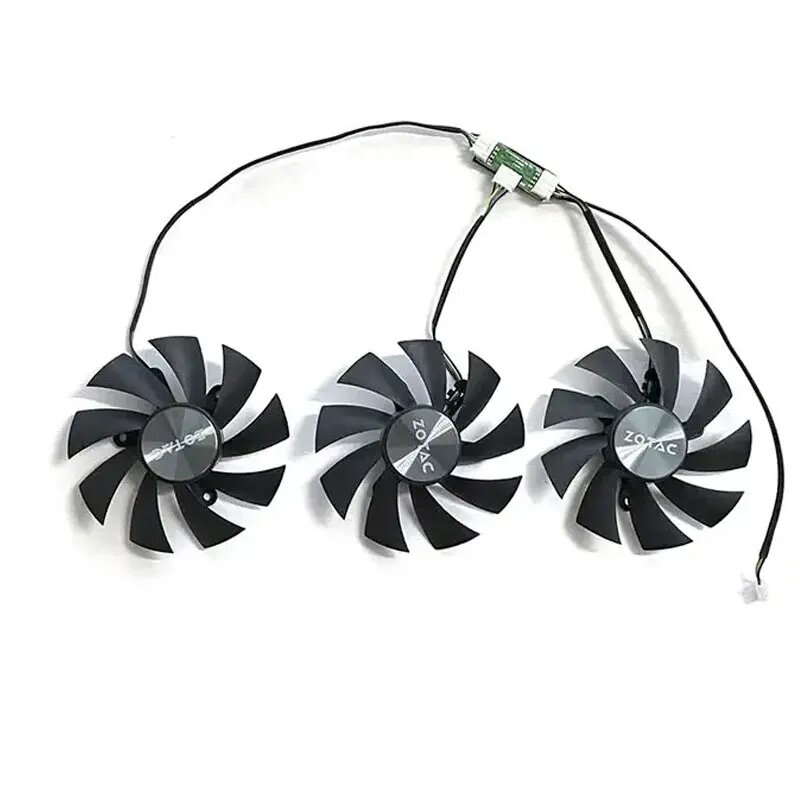 Вентилятор видеокарты ZOTAC GA92S2U 87 мм, Цвет: 3 FAN