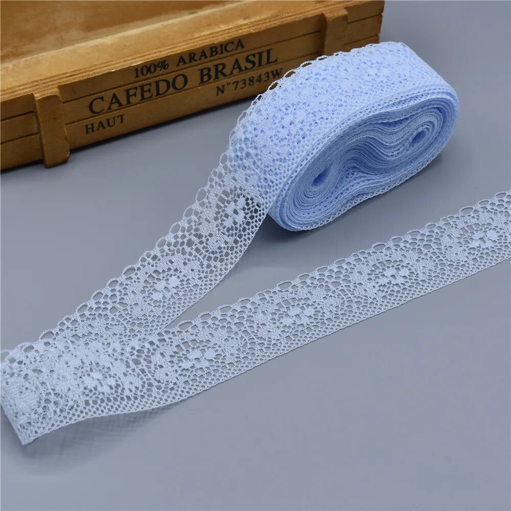 Голубое кружево Cyma 10 ярдов, Light Blue