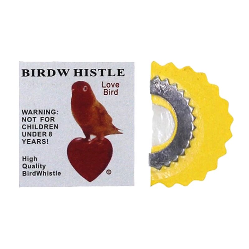 Желтый птичий свисток Love Bird