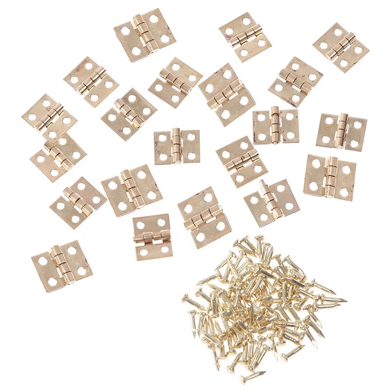 Мебельные петли 8x10 мм с винтами, цвет with Screw