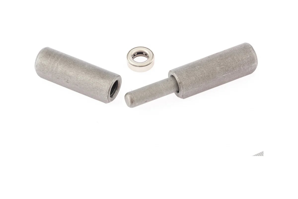 Каплевидная петля СИБРТЕХ 16x100 мм с подшипником 92025 для межкомнатных дверей