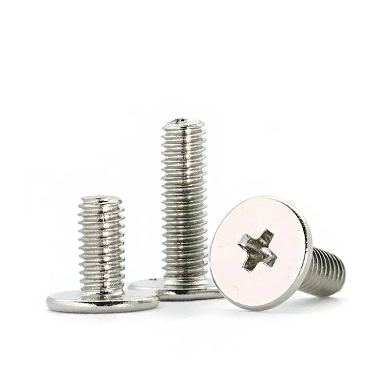 Винты крепежные нержавеющие WHOOPEE M1.4 M1.6 M2 M2.5 M3 M4 M5 M6 M8 10 шт M3, 4mm X10pcs