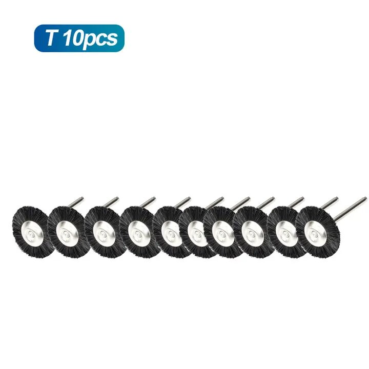 Набор щеток NINDEJIN для Dremel T shape 10pcs
