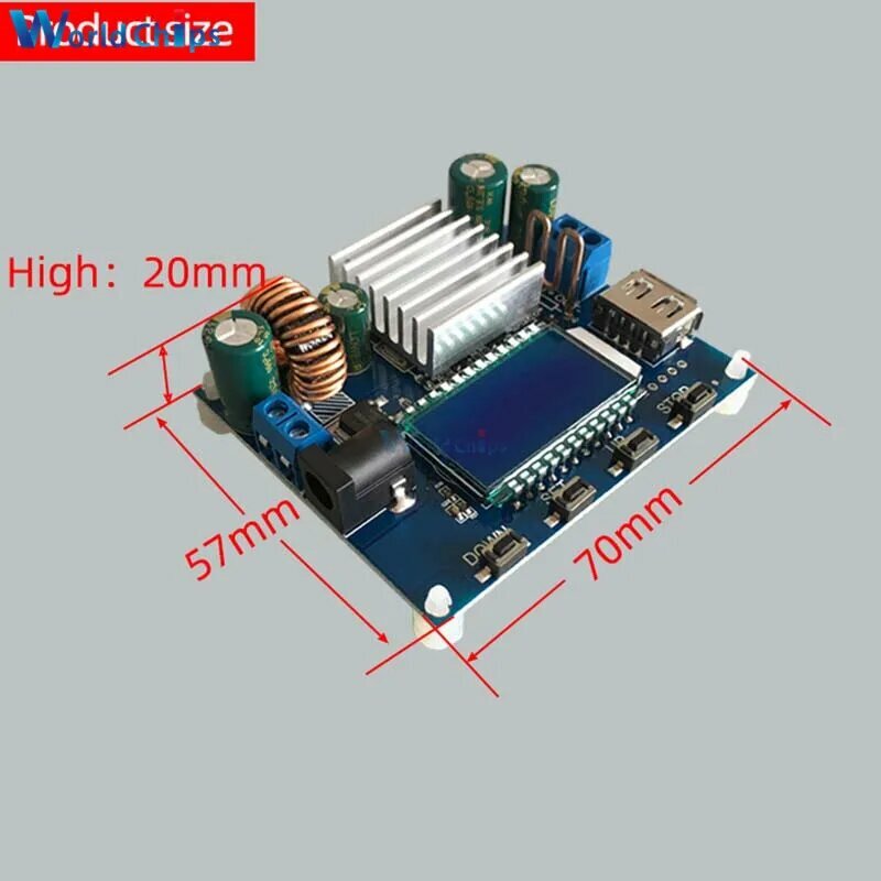 Регулятор напряжения diymore DC-DC 5.0В-30В — фото 1
