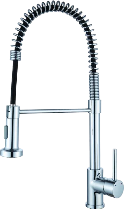 Смеситель для кухни D-lin D159315-2 с гибким изливом, хром