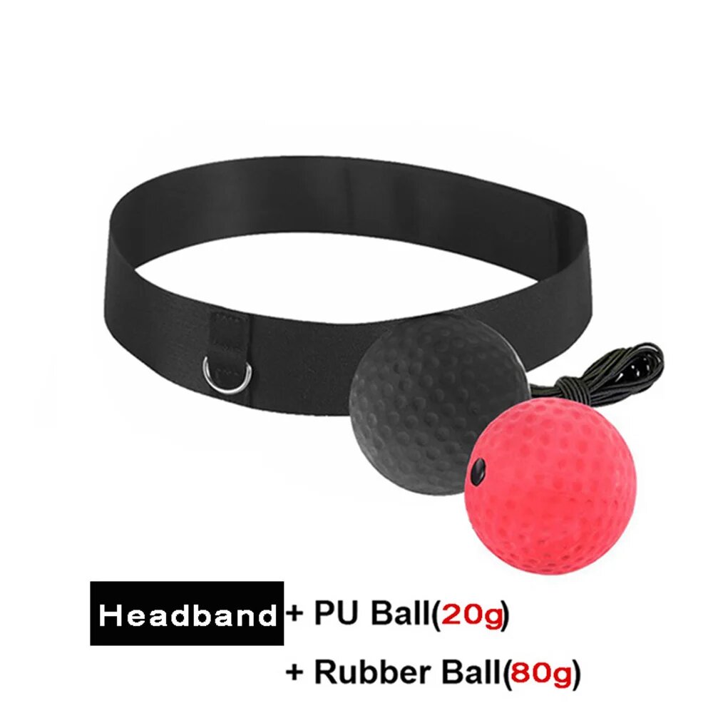 Боксерский мяч YN-QJQ001 из резины 2 balls