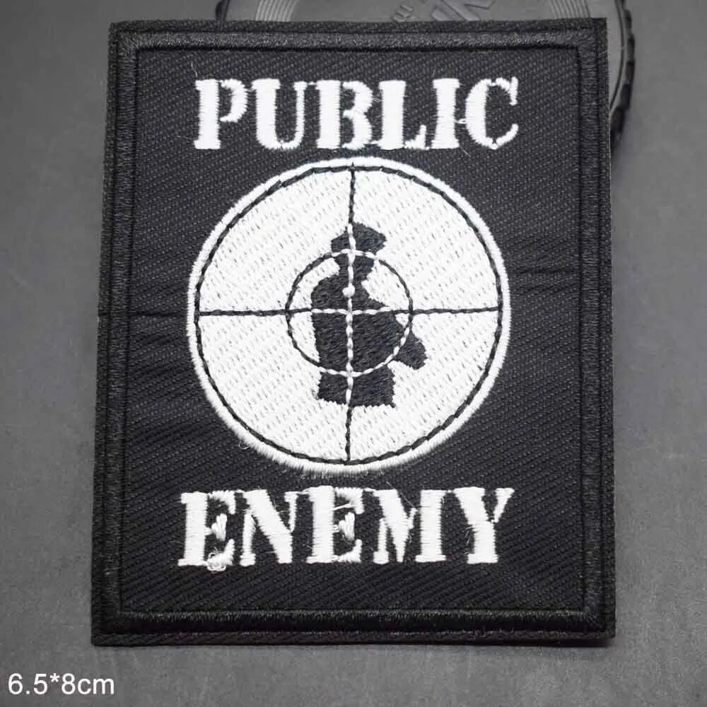 Public Enemy вышитые нашивки для одежды