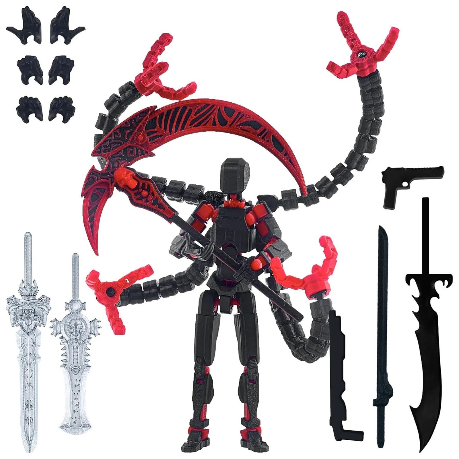 Уже собранные аксессуары для фигурок T13, манекен 13 Titan 13 с несколькими шарнирами, для коллекционеров, настольные ук