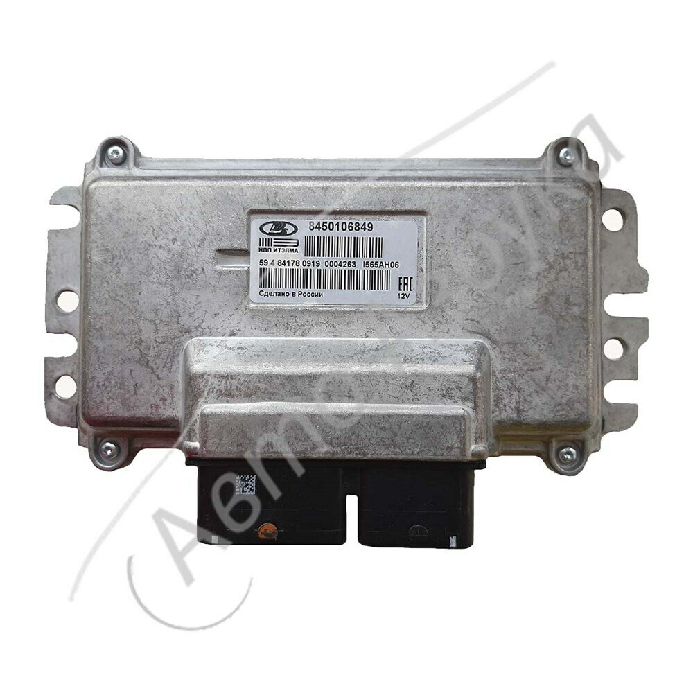 ЭБУ 8450106849 (1.6L, 16V, CAN, Е5, 2019) М74 контроллер на Лада Гранта 2