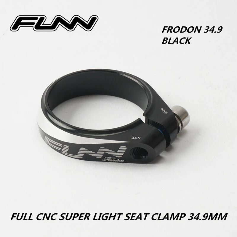 FUNN Frodon Зажим подседельного штыря алюминиевый красный 34.9 BLACK