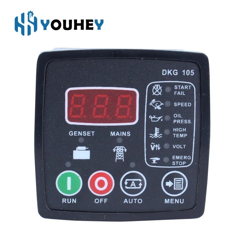 Контроллер двигателя генератора DATAKOM DKG105, автоматический запуск, остановка, модуль контроллера дизельного двигателя, панель для дизельного двигателя DKG 105