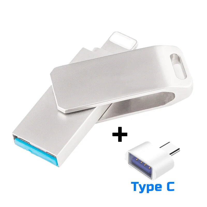 Olevo Usb Flash Drive For iphone 32ГБ/64ГБ/128ГБ/256ГБ/512ГБ 64 ГБ